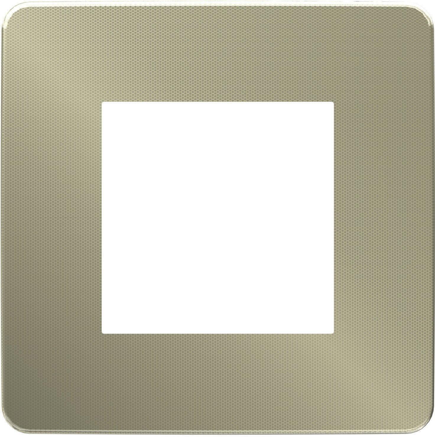 Рамка 1м Unica Studio Metal бронза/бежевый встроенный монтаж (Schneider Electric), арт. NU280251