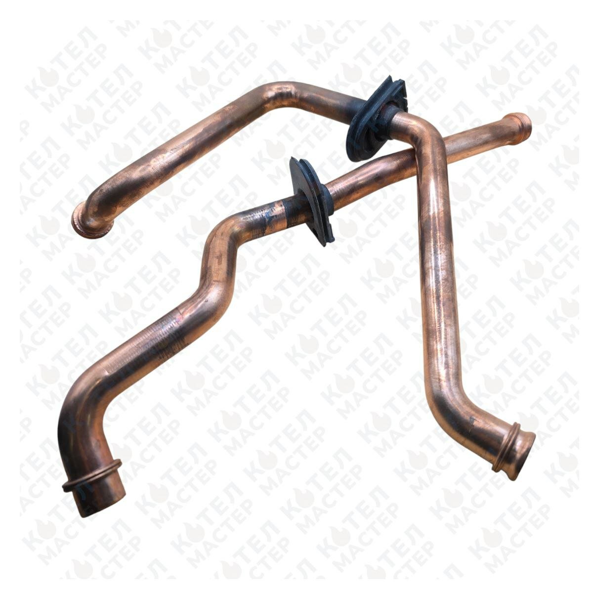 Комплект медных трубок основного теплообменника Ariston, Chaffoteaux 65115915, 65115928 (левая/правая)