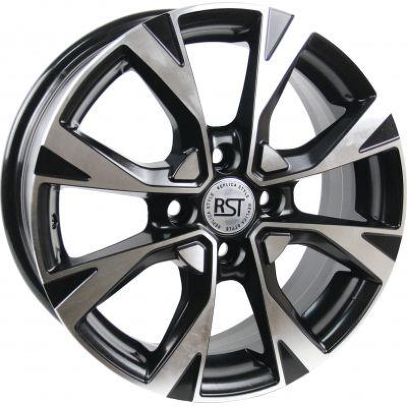 Диск колесный RST R045 (Vesta) 6,0x15 4x100 Dia60.1 ET50 цвет BD (черный с проточкой)