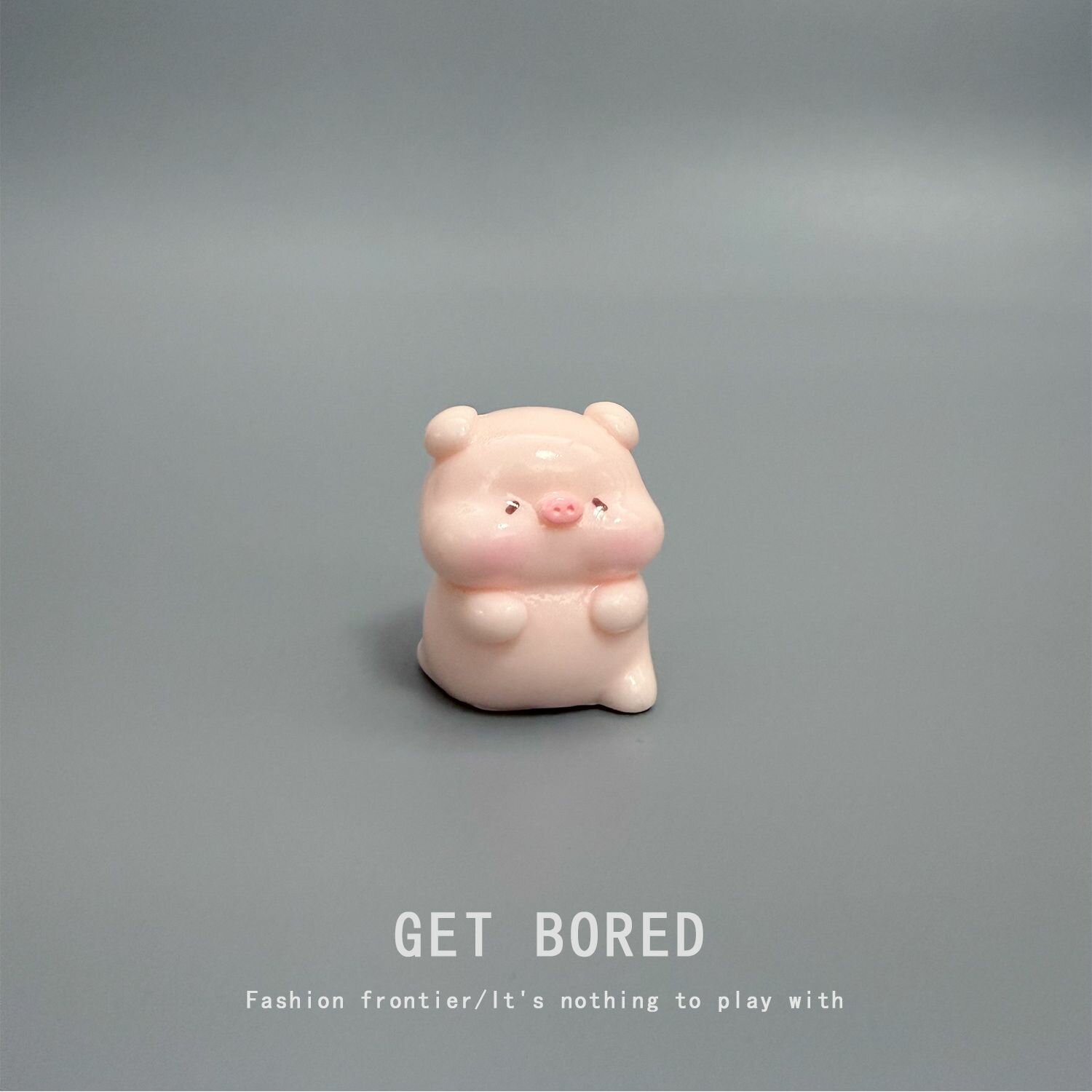 Микроландшафт "Странный лягушонок": креативная смоляная фигурка для авто и стола, аксессуар для декора в стиле кавайи