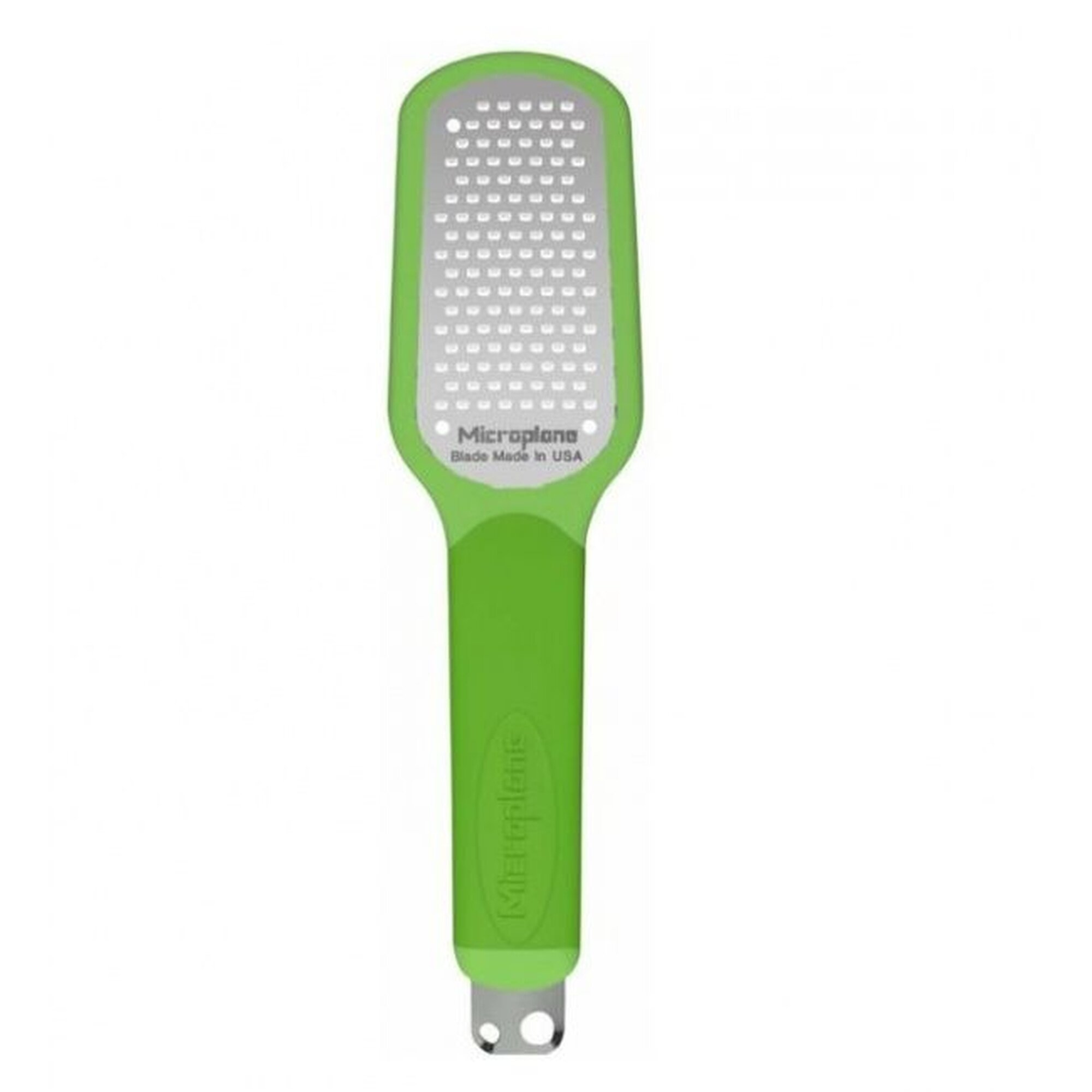 Тёрка Microplane Ultimate Zester MP-34720, нержавеющая сталь, для цедры, светло-зелёная