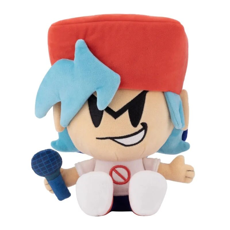 Новинка в наличии FNF Friday Night Girlfriend Boyfriend Nene Pico Darnell Мягкая кукла из хлопка Аниме-игрушка Подарок на Хэллоуин и Рождество