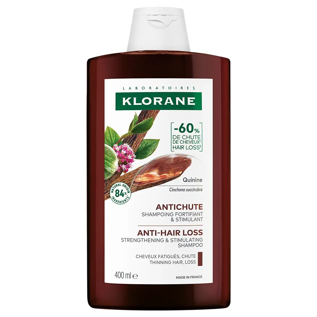 Klorane шампунь с экстрактом Хинина и экстрактом Эдельвейса 400 мл 1 шт