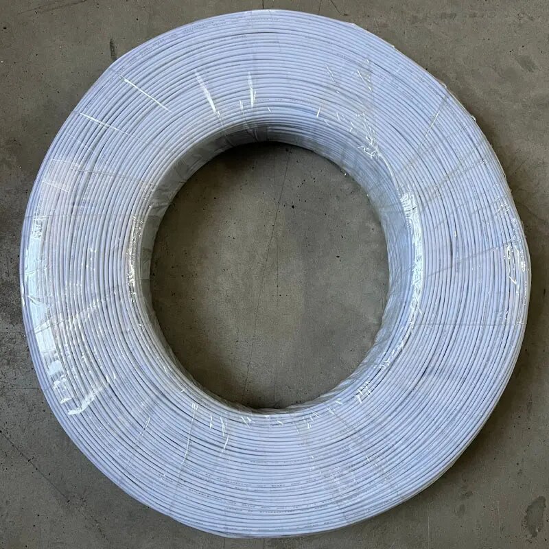 UL1007 ПВХ кабель медный луженный 30/28/26/24/22/20/18/16 AWG 28 АВГ, белый, 10m