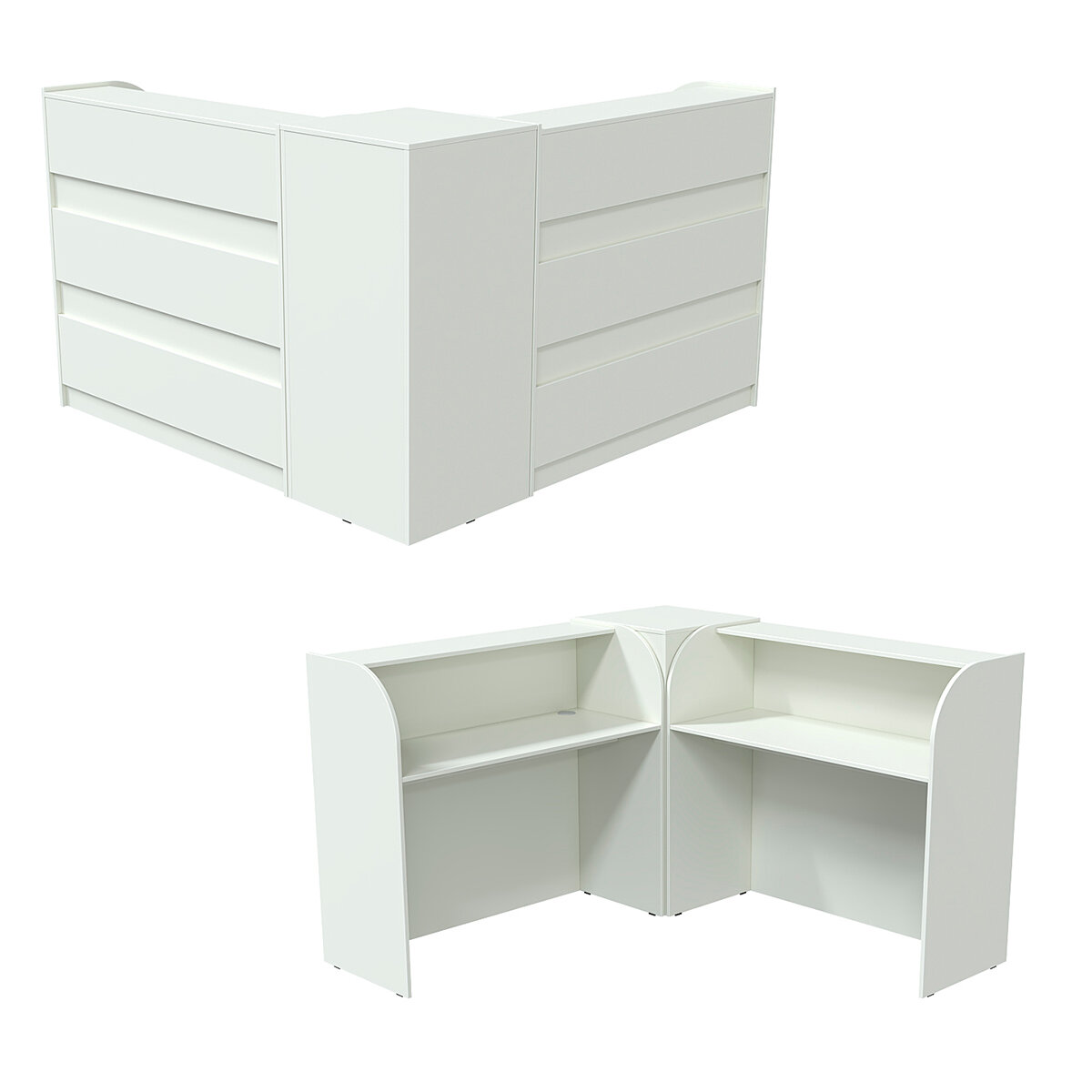 Ресепшн "Бриз" №48, Белый. Производитель товара - компания Westcom.