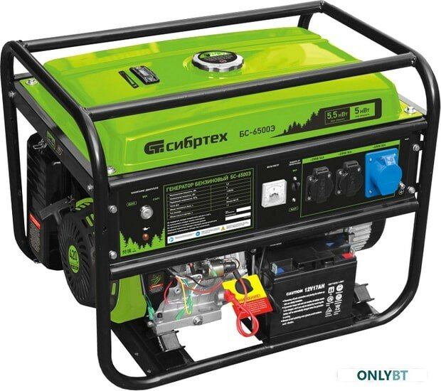 Генератор СИБРТЕХ БС-6500Э