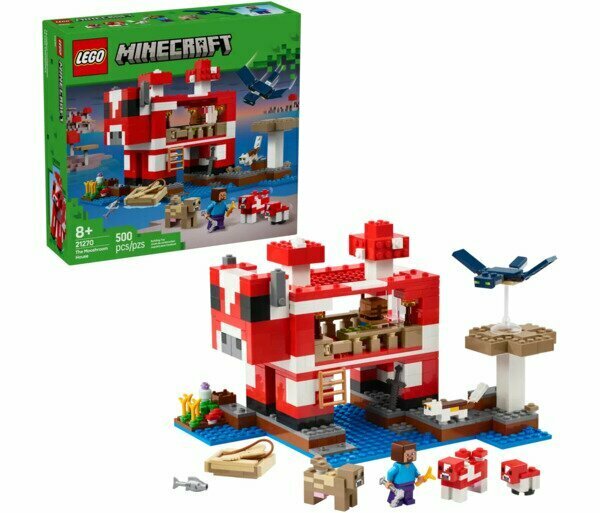 Конструктор LEGO Minecraft 21270 Грибной дом (Lego 21270)
