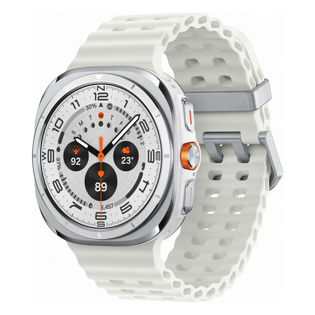 Samsung Galaxy Watch Ultra 47 мм 2025 (Global) титановый корпус, белый