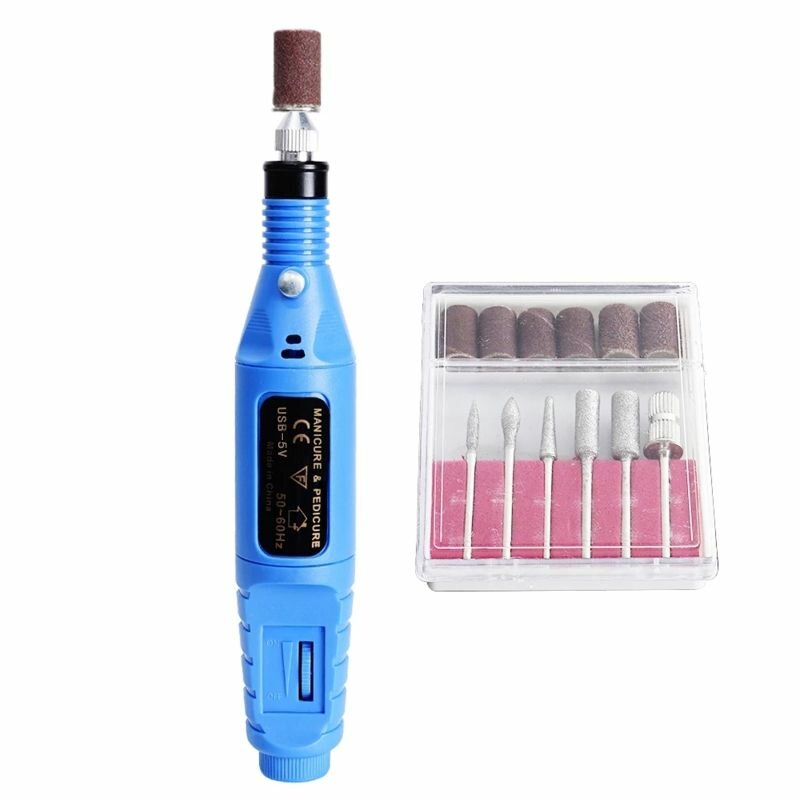 3D печать модели материала мини электрический шлифовальный станок, синий