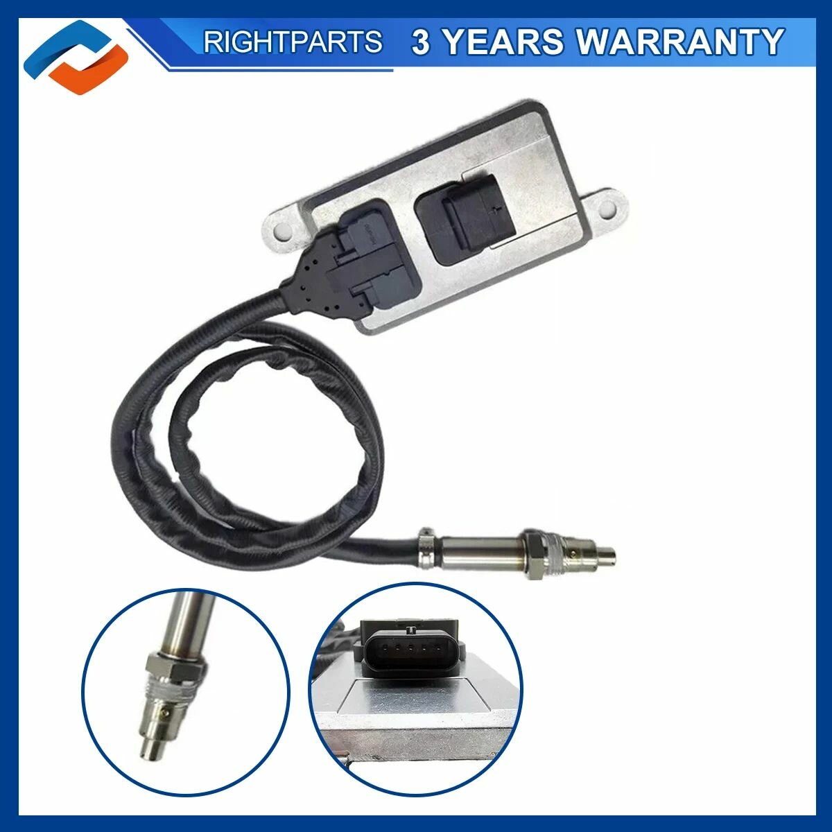 5WK96720A Новый датчик оксида азота Nox для IVECO 5801627702 5801777219 5801429373 at13330 A 1226720 A 29031 10724F Черный