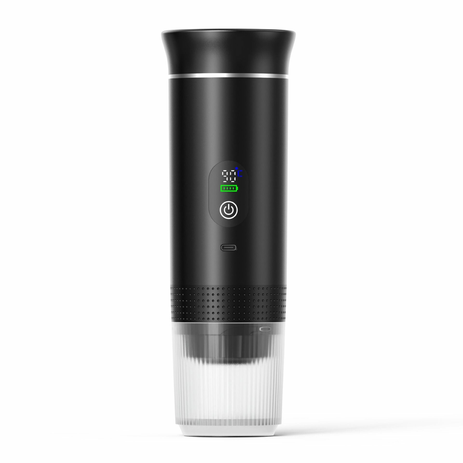 Кофеварка капельная 80 мл + цифровой дисплей, черный