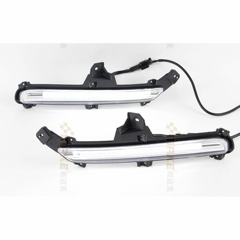 ДХО для Kia Rio 3 рестайлинг 2015-17 Вариант 2