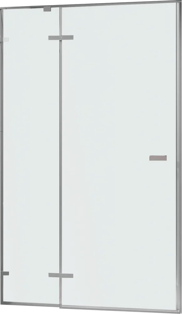 Душевая дверь в нишу RGW Stilvoll SV-004 стеклянная, распашная, 110 см, матовая, одностворчатая, немецкая