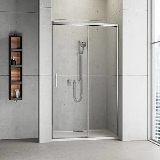 Душевая дверь в нишу Radaway Idea DWJ стеклянная, раздвижная, 160 см, одностворчатая