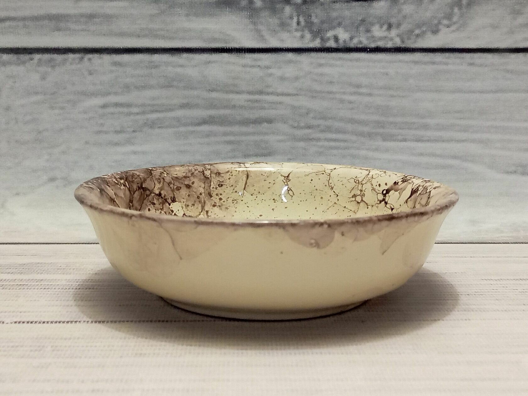 Миска Паутинка керам. 400мл Псковский гончар