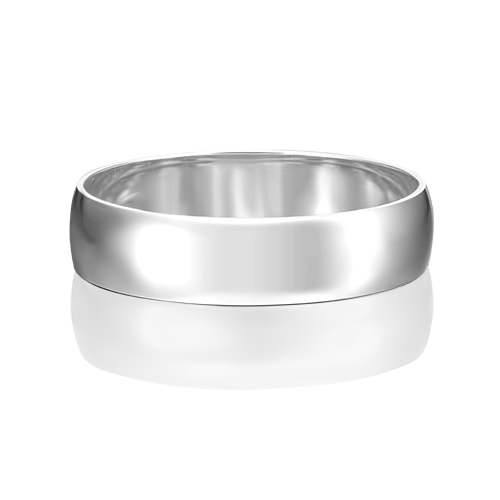 Кольцо обручальное, платина, 950 проба