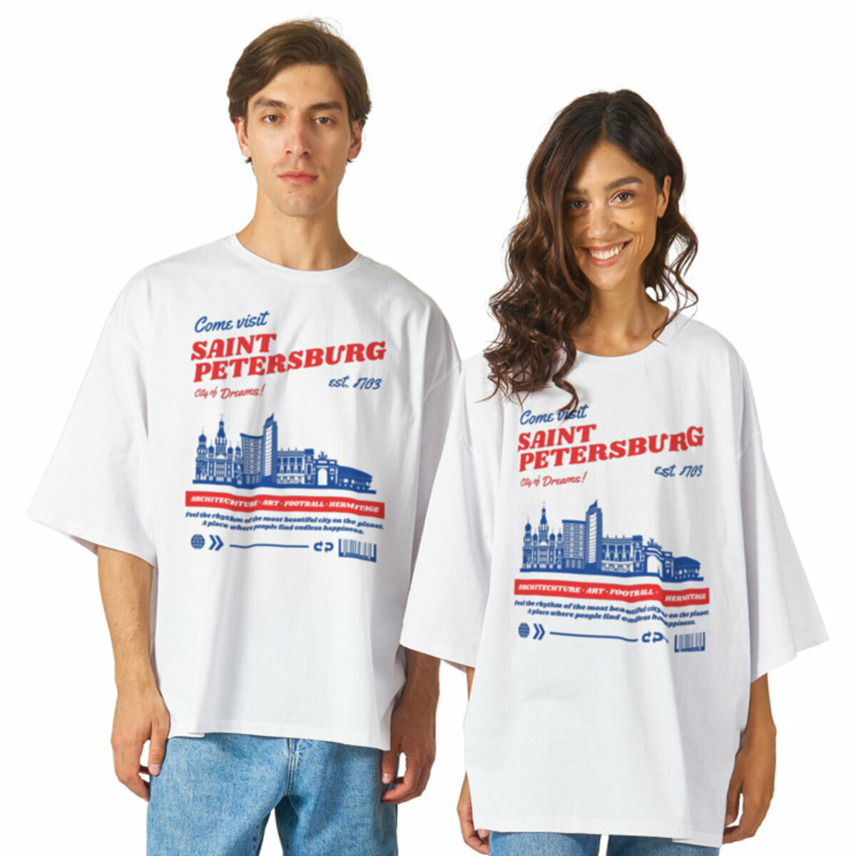 Футболка спортивная Оверсайз