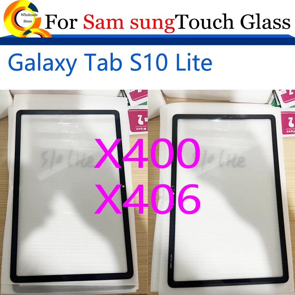 10 шт./лот для Samsung Galaxy Tab S10 Lite X400 X406 сенсорный экран стеклянный планшет передняя внешняя ЖК-панель объектива
