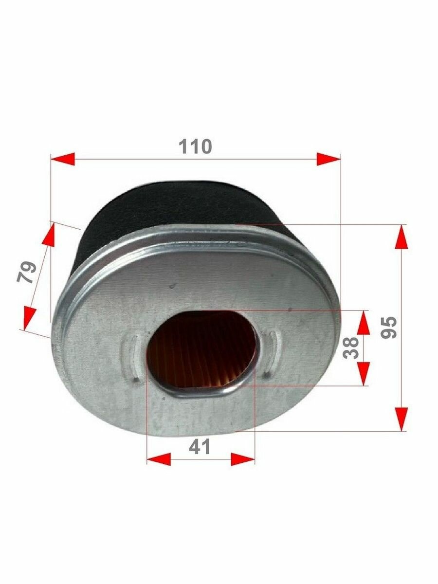 Воздушный фильтр для двигателя 173F 177F