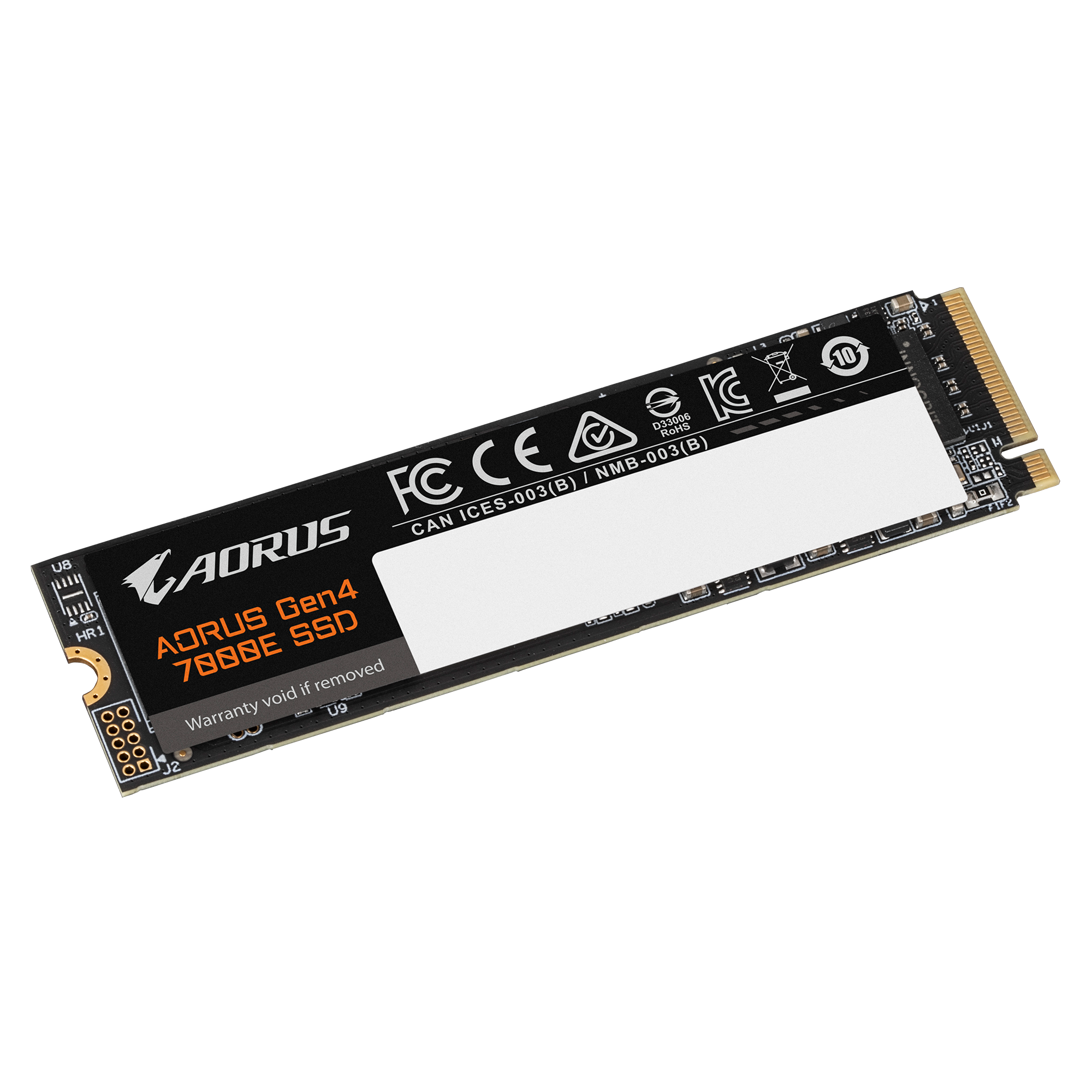 Накопитель SSD AORUS 7000E, 4 ТБ, M.2 2280 (AG470E4TB)