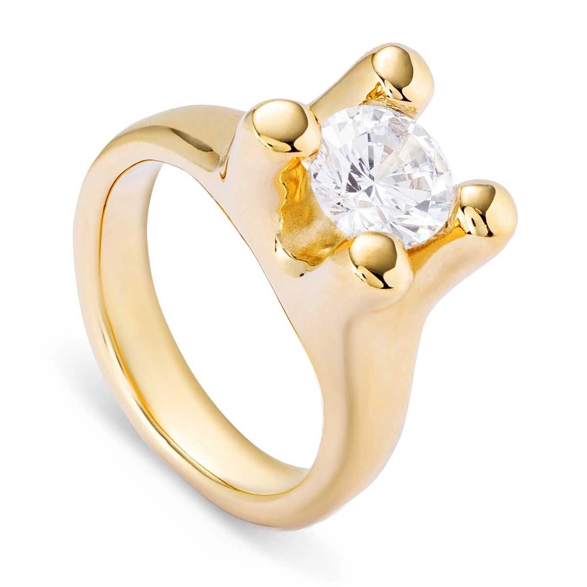 Кольцо UNOde50, металл