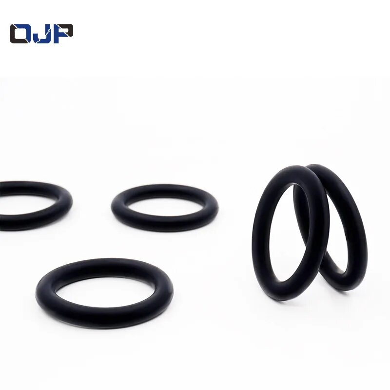 Уплотнительное кольцо O-ring 7x2 мм, черное, 300 шт — фото 1