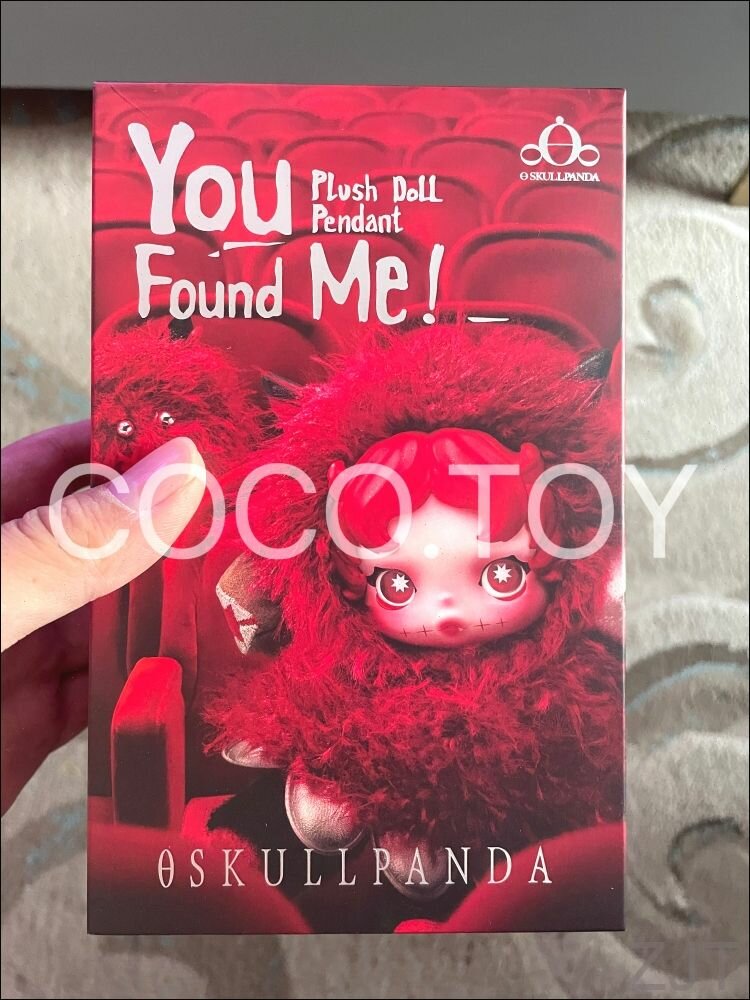 SKULLPANDA You Found Me Series SeriesPlush Doll Глухая коробка, Фигурки Милых Игрушек , Брелок