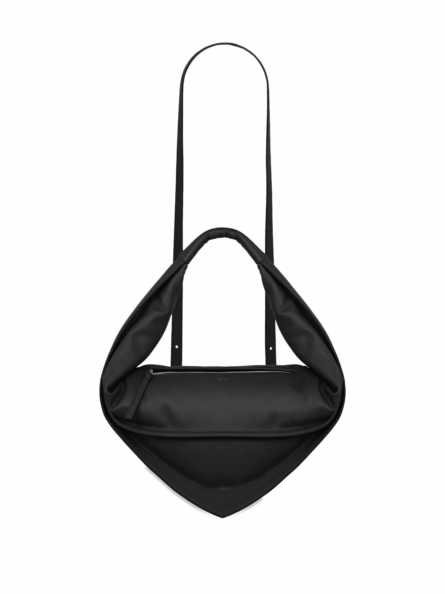 Сумка FEDERICO CINA Padded smooth grain tote bag, черный — фото 1