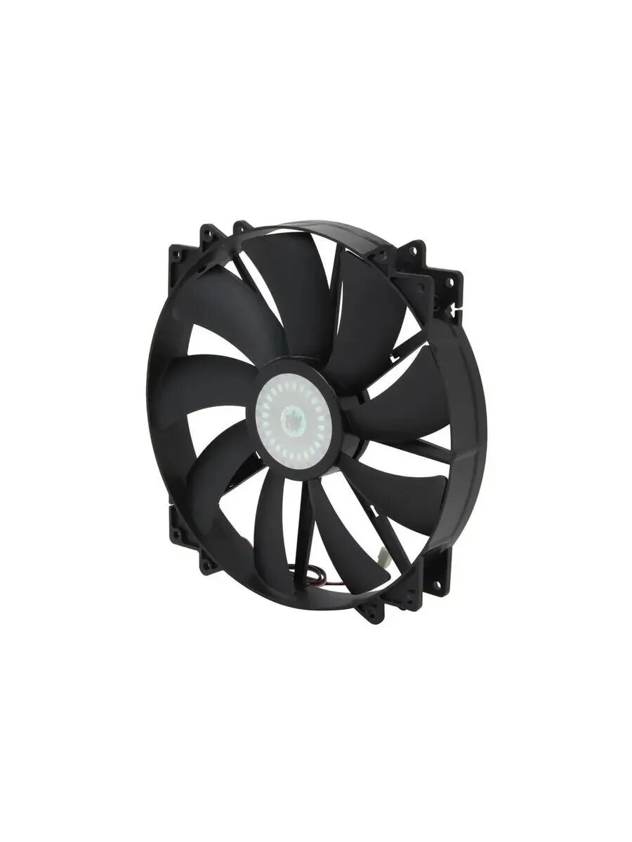 Бесшумный вентилятор Cooler Master MegaFlow 200 - Втулка с подшипником 200 мм для корпусов компьютеров (черный)