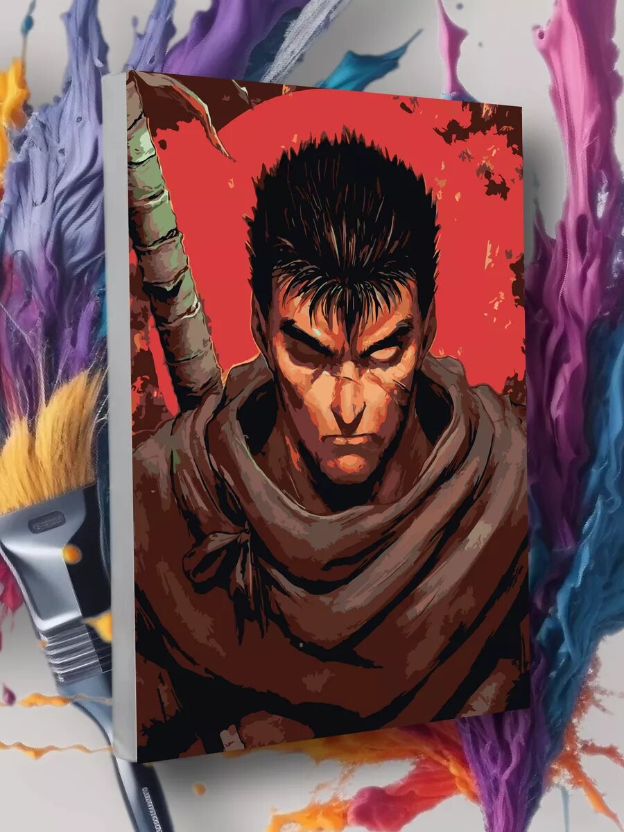 Картина по номерам Аниме