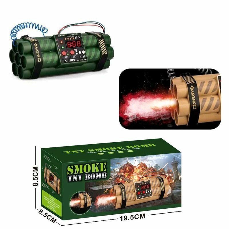 Дымовая бомба замедленного действия - акустическая граната - дымовая бомба - детская игрушка