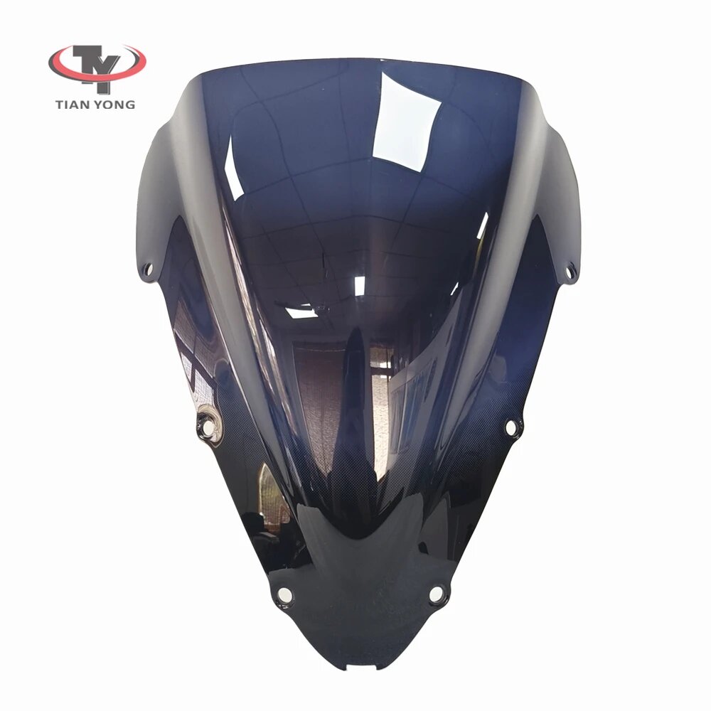 Ветровое стекло для мотоцикла CBR600F4i CBR 600 F 4i для Honda CBR600 F4i 2001 2002 2003 2004 2005 2006 2007 2008, дымчатое черное ветровое стекло, Темно-синий