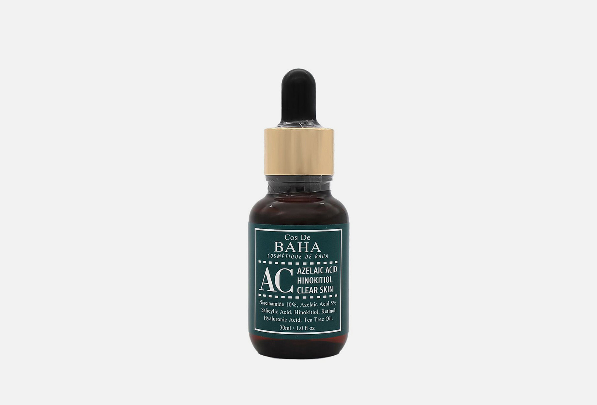 Cыворотка для лица против акне COS DE BAHA Clearing Serum 30 мл
