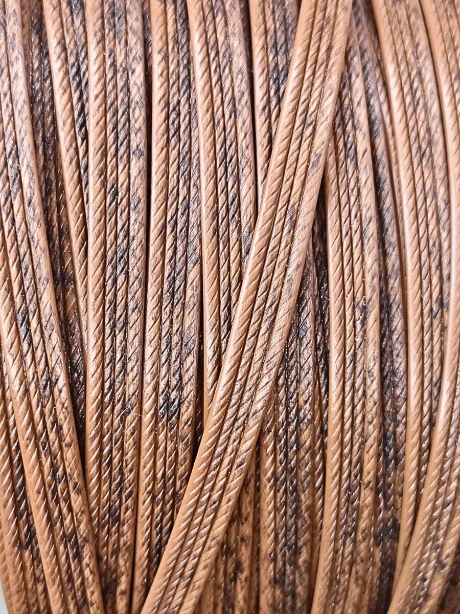 Искусственный ротанг, лента четырёхполосная 8 мм