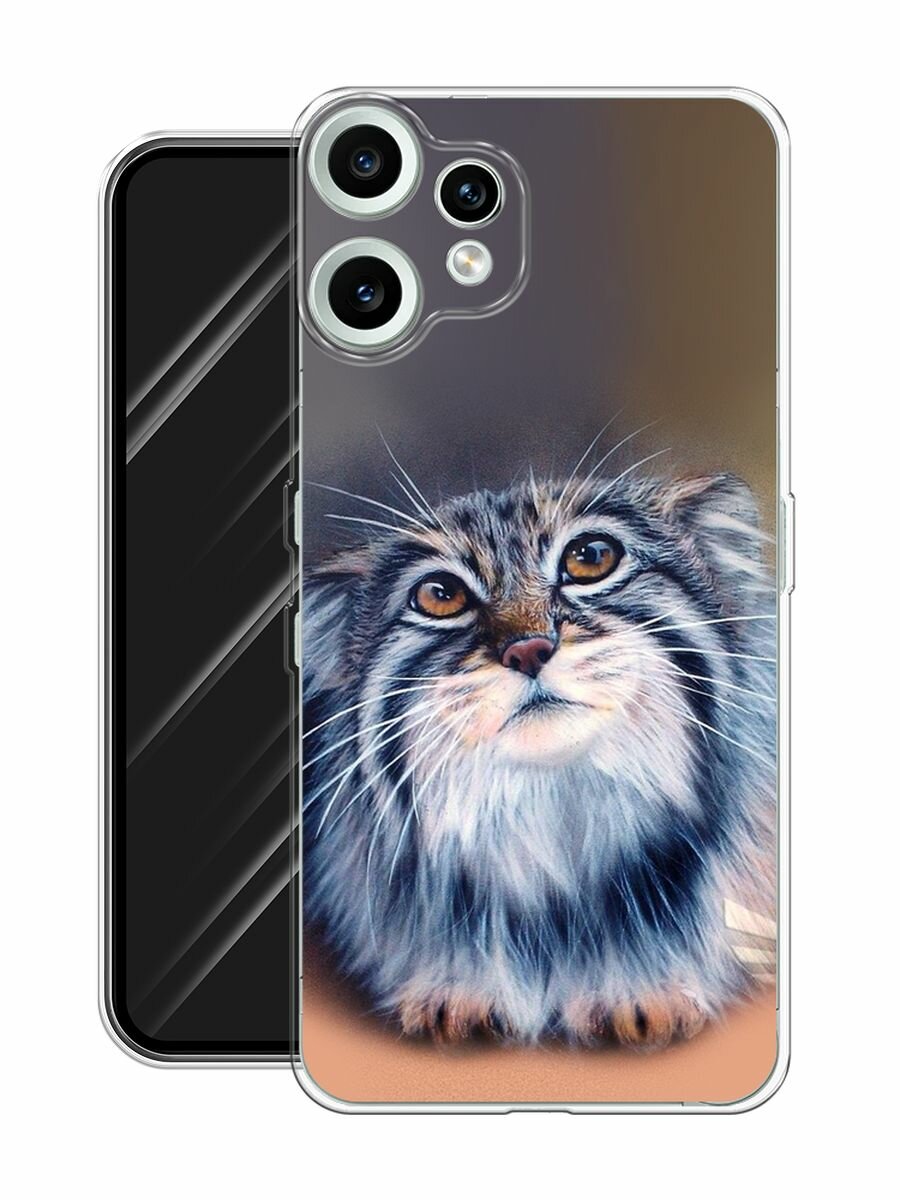 Чехол на CMF Phone 2 Pro / CMF Фон 2 Про с принтом "Кот манул 2" — фото 1