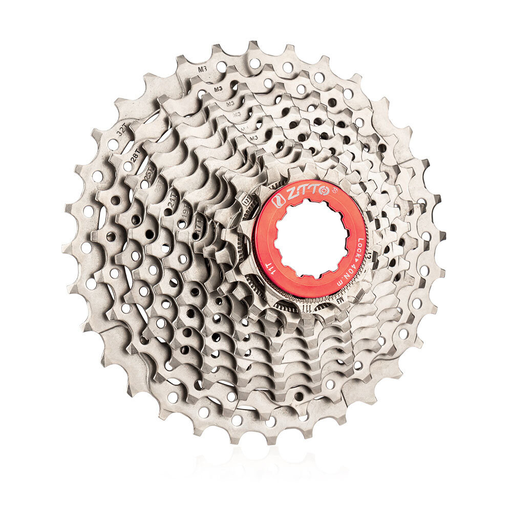 ZTTO Кассета для велосипеда 12 скоростей 11-32T Свободный педальный звездчатый диск Замена аксессуара для MTB Горный велосипед Дорожный велосипед Цвет: Серебристый Материал: Сталь Вес товара: 352.4г/12.4 унции Размер упаковки: