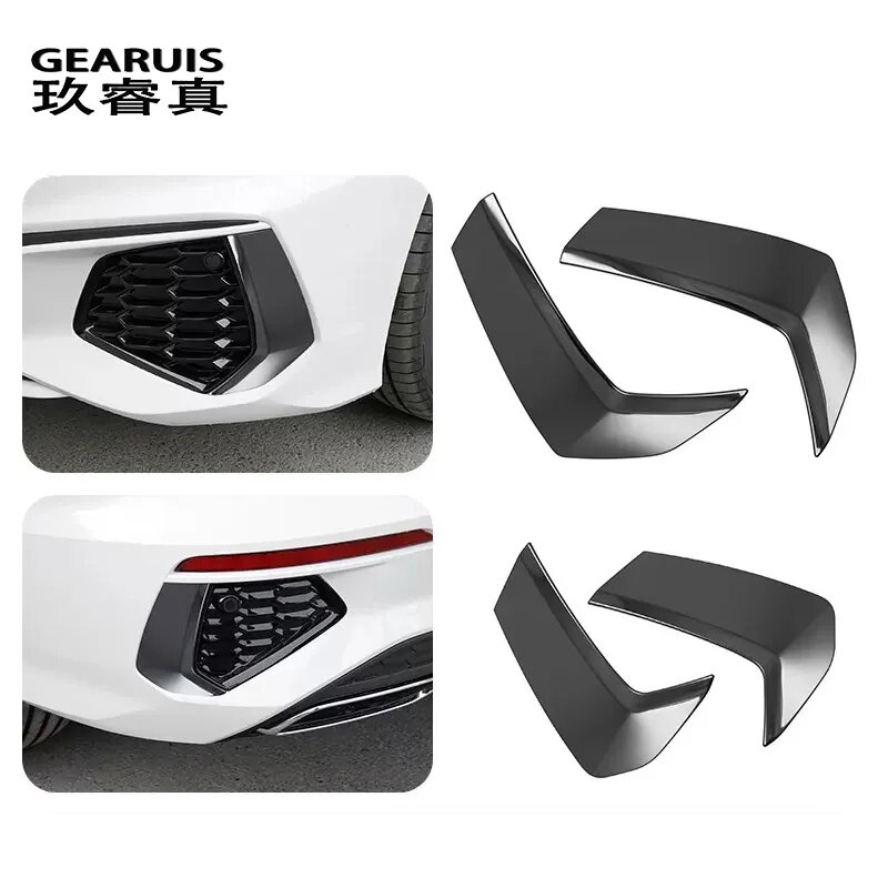 Для Audi A3 8Y 2021-2023 спойлер бампера bright Black