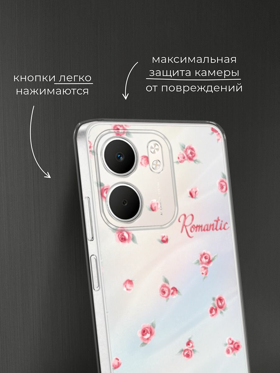 Чехол на Oppo A5x / Оппо А5x с принтом "Romantic 3" — фото 1