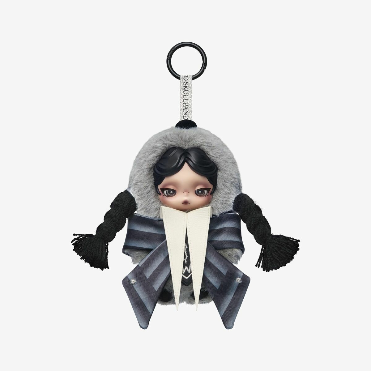 - SKULLPANDA x Wednesday Plush (Nevermore Academy Uniform Version), Подарки, украшения комнат, 1 шт