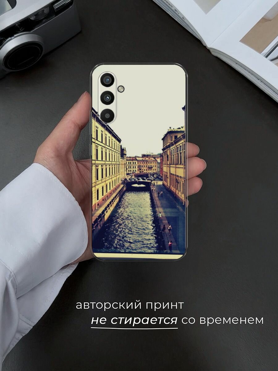 Чехол на Samsung Galaxy A34 / Самсунг A34 с принтом "Санкт-Петербург" — фото 1