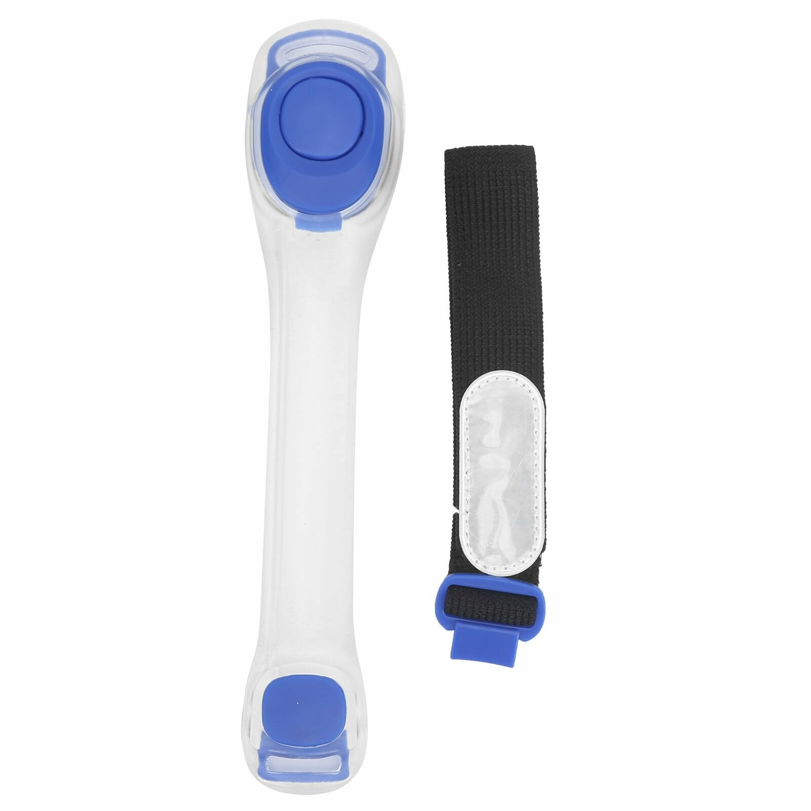 Спортивный светодиодный браслет на руку, мигающий, светящийся браслет для ночного бега, синий