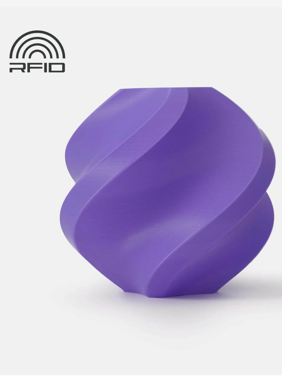 Филамент PLA Basic 1 кг, пластик Bambu Lab для 3d принтера, на катушке фиолетовый
