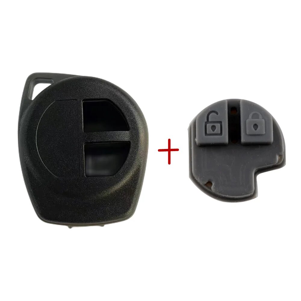 Dudely, 1 шт, Abs, 2 кнопки, автомобильный брелок для ключей, чехол для Suzuki Vitara Swift Ignis Sx4 Liana, запасная деталь для автомобиля
