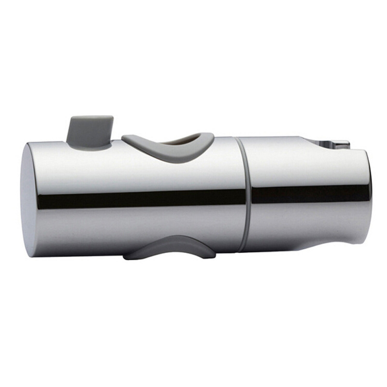 Крепление для душа с регулируемой высотой для штанги, брекет для душа, держатель ручного душа, 360 градусов вращение, брекет для распылителя, хромированный, Pipe diameter: 19mm; 22mm; 24mm; 25mm(Optional), Color: Silver, Material: ABS, Finish: Polished