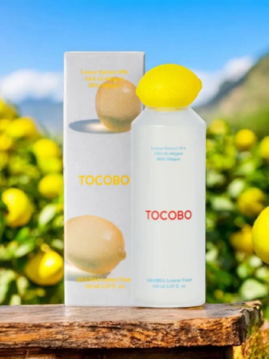 Tocobo AHA BHA Lemon Toner 150мл тонер
