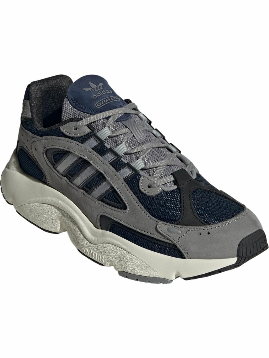 Кроссовки adidas Ozmillen, полнота F, размер 8 UK, серый — фото 1