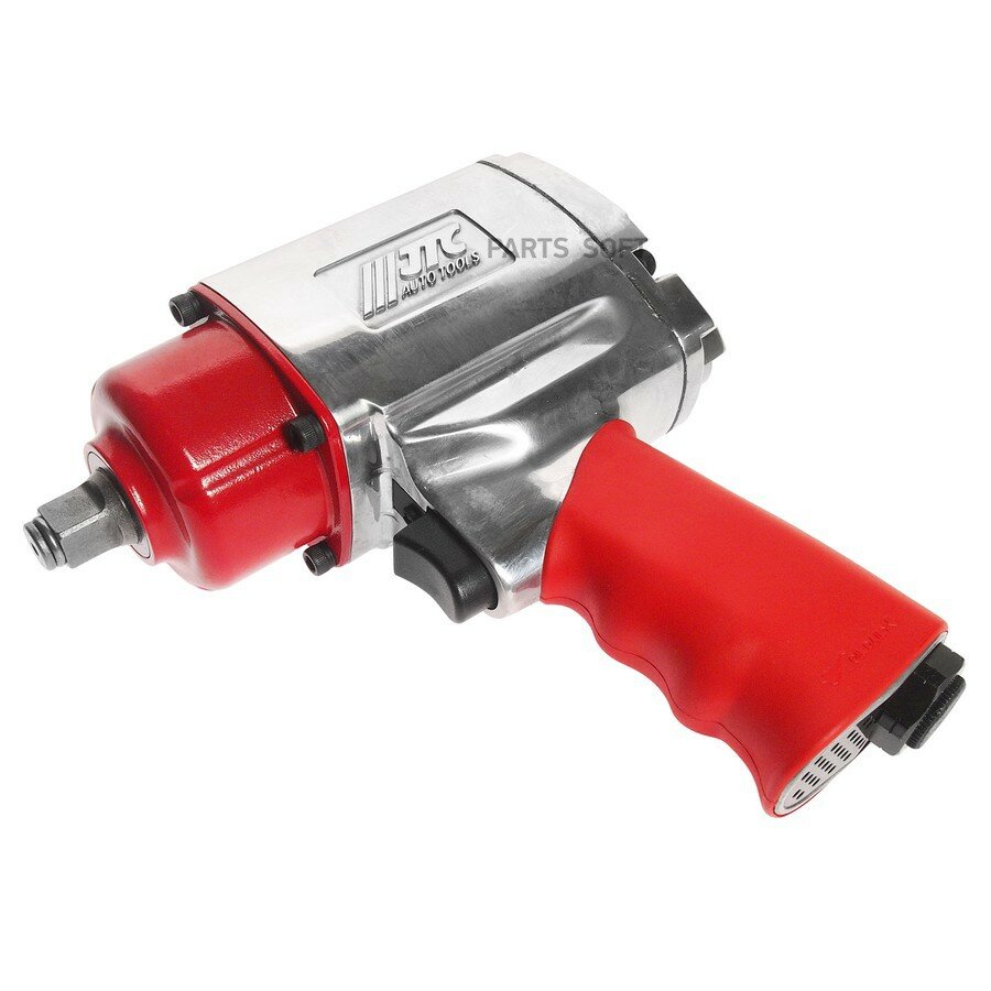 Пневмогайковерт ударный усиленный 1/2inch(1356 н/м), 90-120PSI 7200об/мин, расх возд 230 L/min, реком штуцер от официального дистрибьютора, JTC, артикул JTC5212