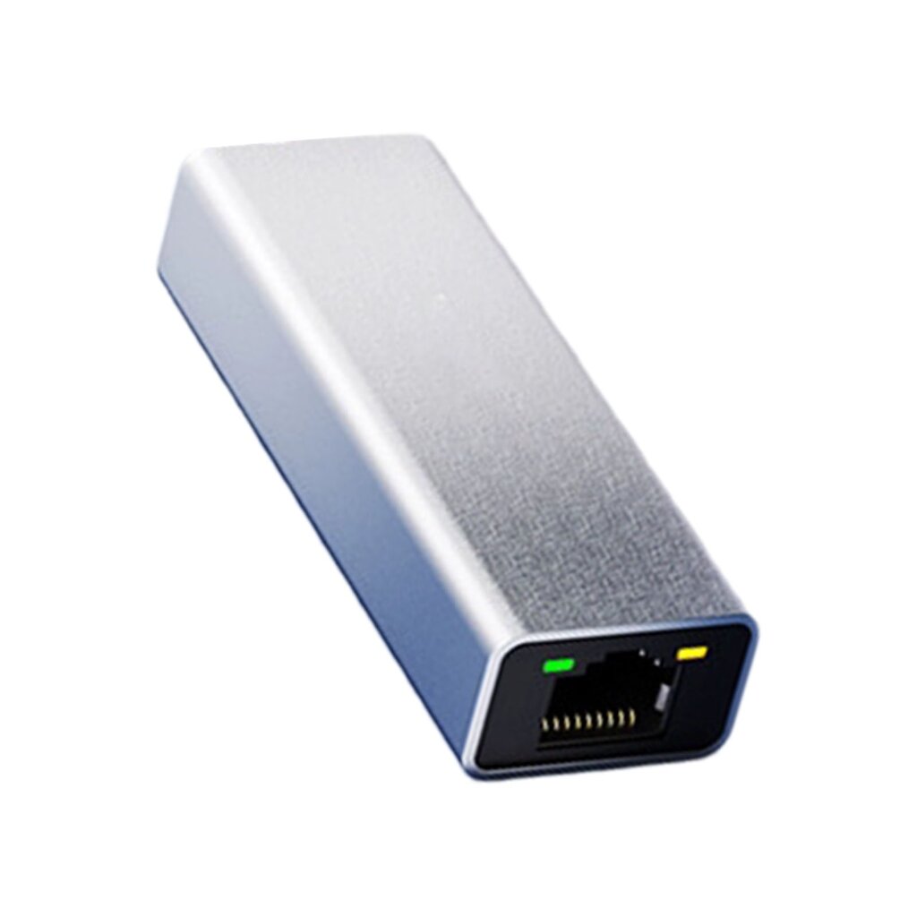 Алюминиевый гигабитный адаптер USB C к RJ45 с высокой производительностью передачи данных 10 Гбит/ с