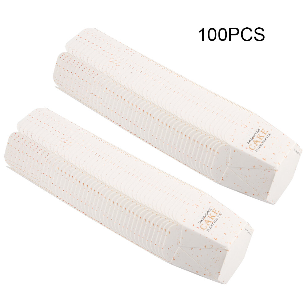 100 шт. мини-формочек для кексов, бумажные круглые формочки для выпечки тортов, формочки для маффинов, для домашней вечеринки и свадьбы #3