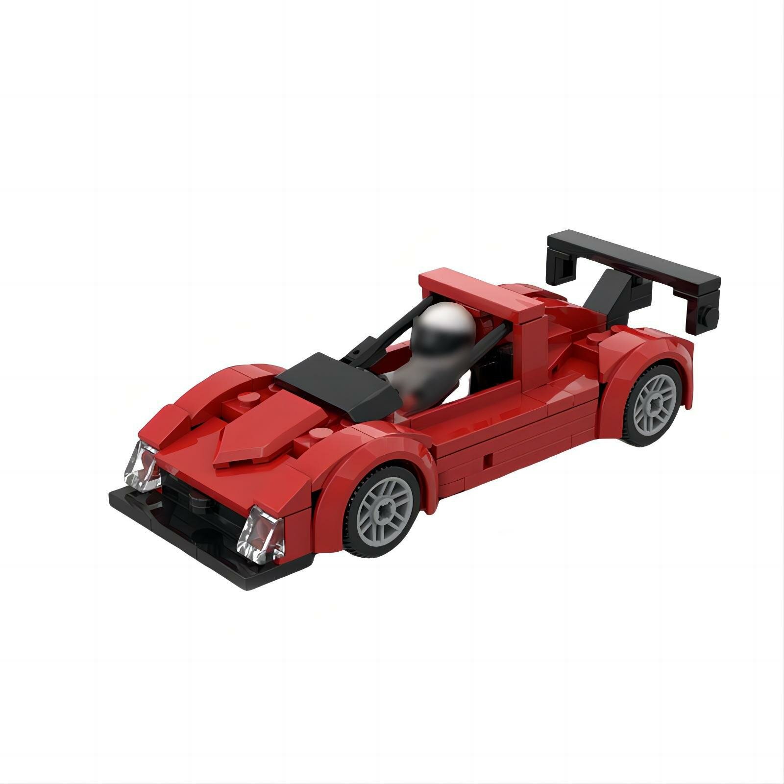 MOC-72284 набор головоломок, игрушечная модель, творческая сборка красного спортивного автомобиля Ferrari 333 SP car, подарок для детей